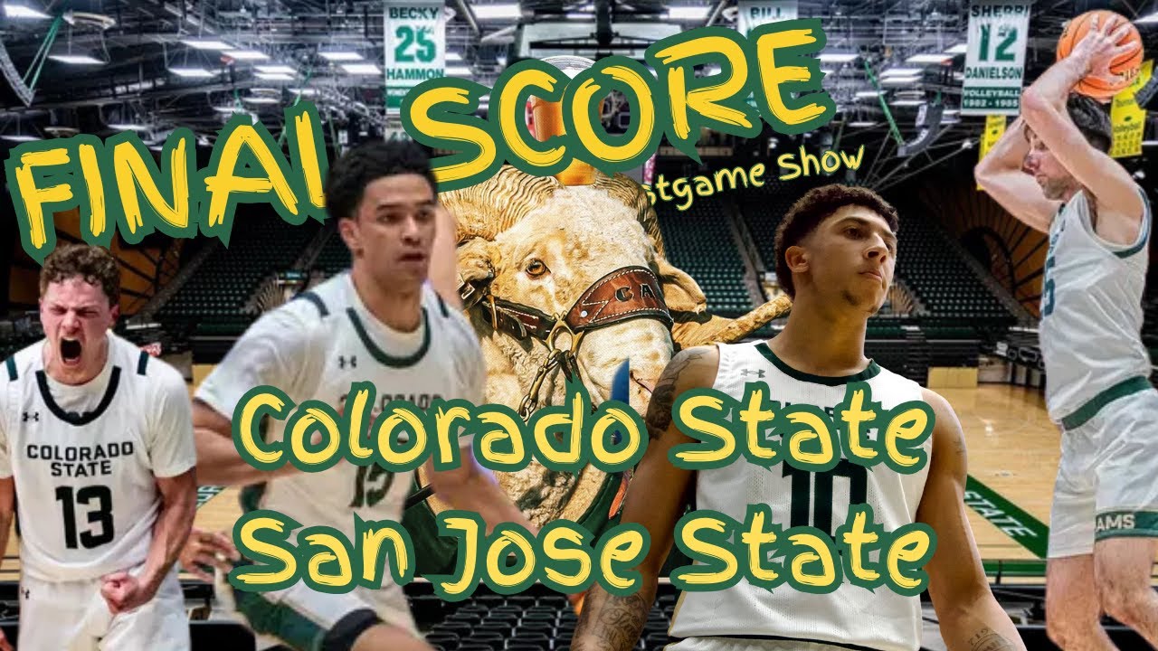 FINAL SCORE - Your LIVE Colorado State Men’s Basketball Postgame Show ...