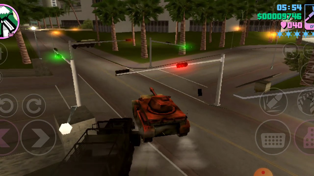 How to use tank in (GTA VICE CITY GAME) - YouTube