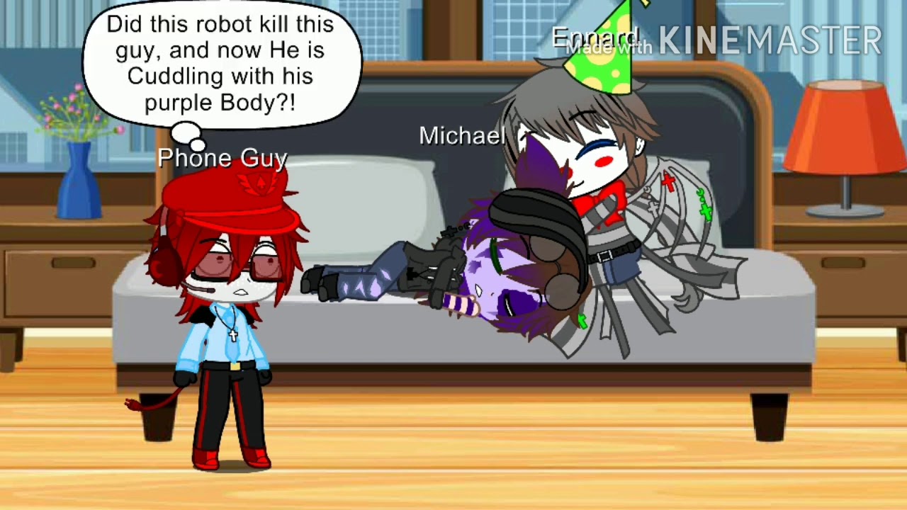 Michael and Ennard meets Phone Guy and The HandUnit in person|Short ...