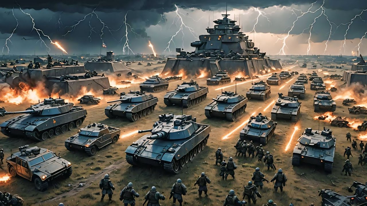 Death trap! 100 US and German tanks arriving in Ukraine destroyed by ...