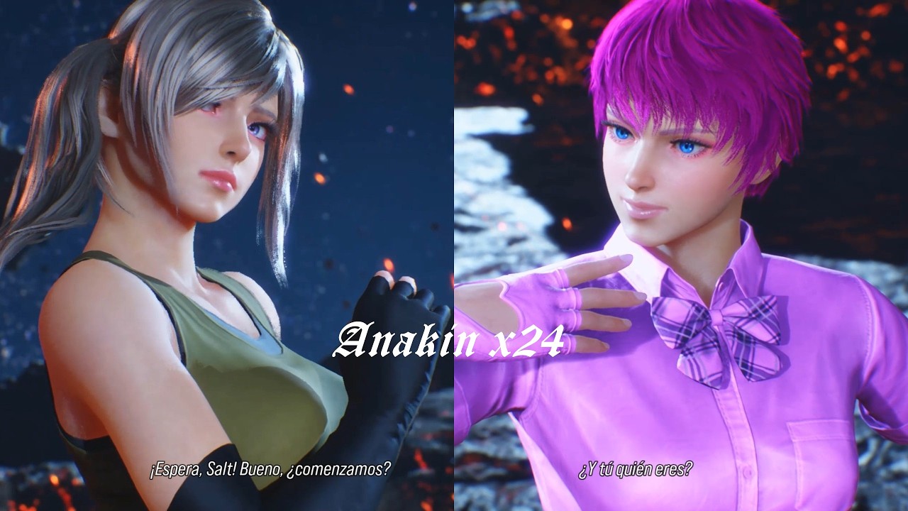 All N384_6 LILI ryona vs Lili ryona Tekken 8 2060 #tekken #lili #anna # ...