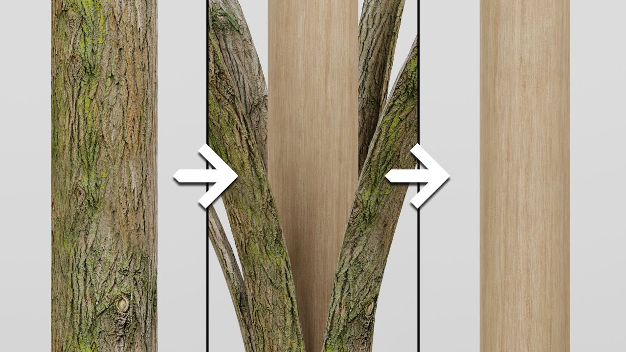 Create a wood splitting animation in blender. - YouTube