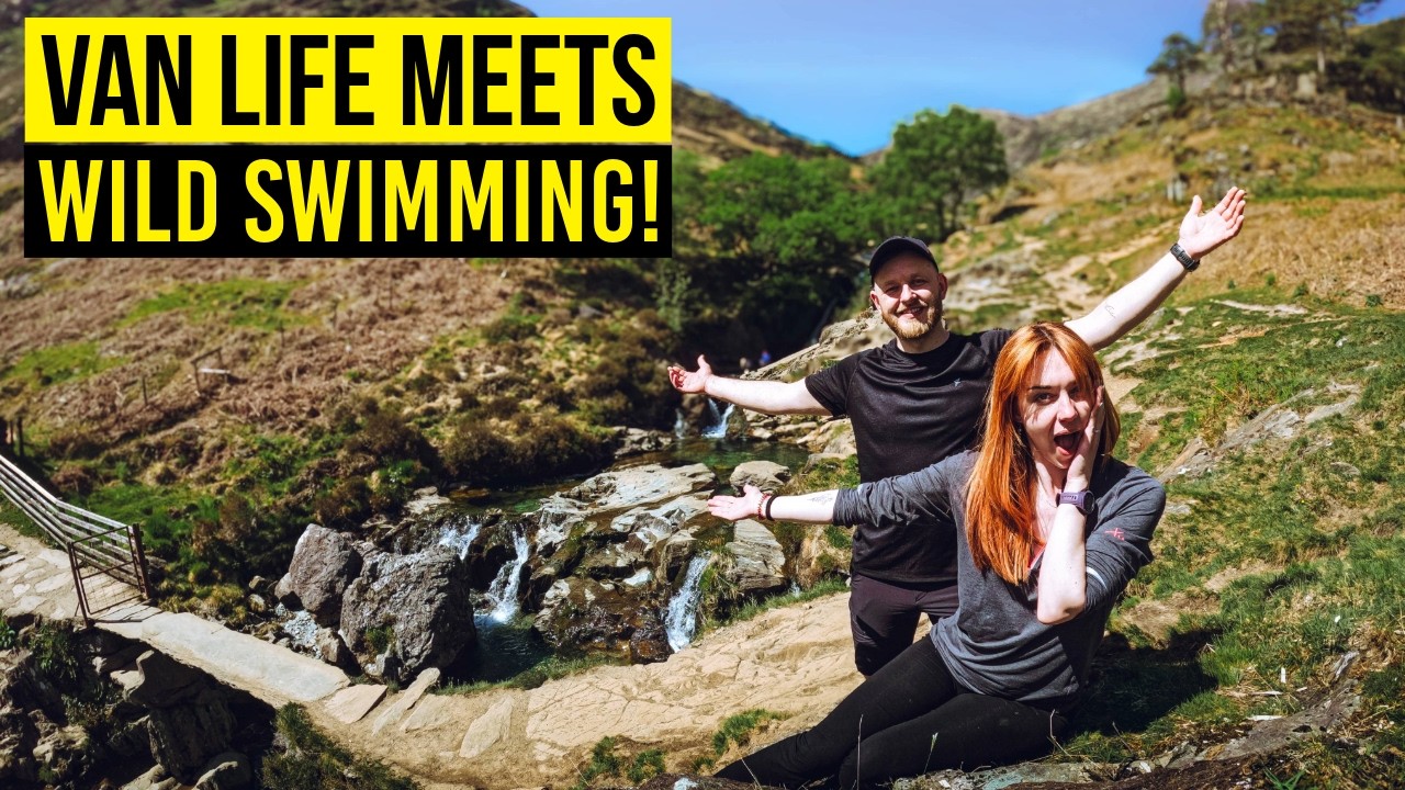 Infinity Pools & Mountain Views | Van Life In Snowdonia - YouTube