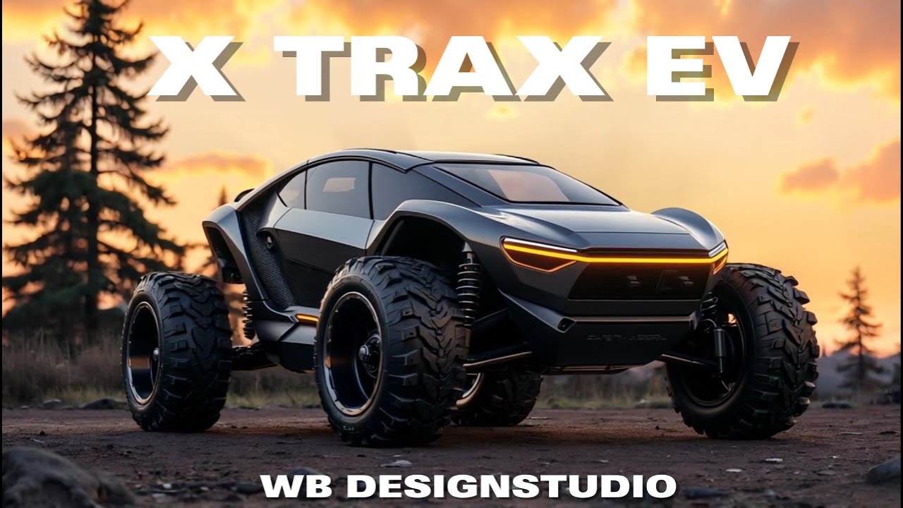 X TRAX EV - Off-Road Beast Meets Sunset Elegance - YouTube