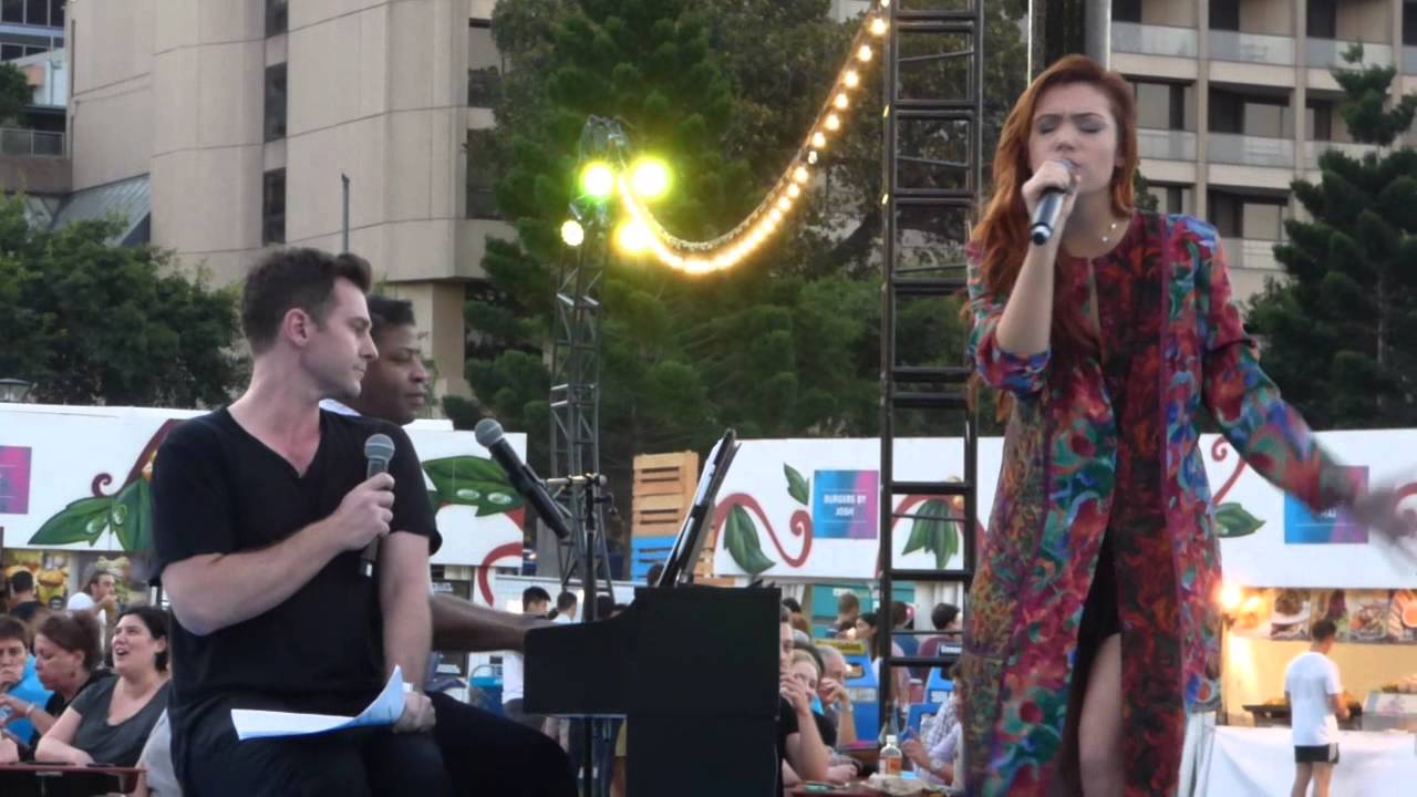 2016 0307 - Outdoor Broadway Sing-a-long at Spectrum Now Festival @ The ...