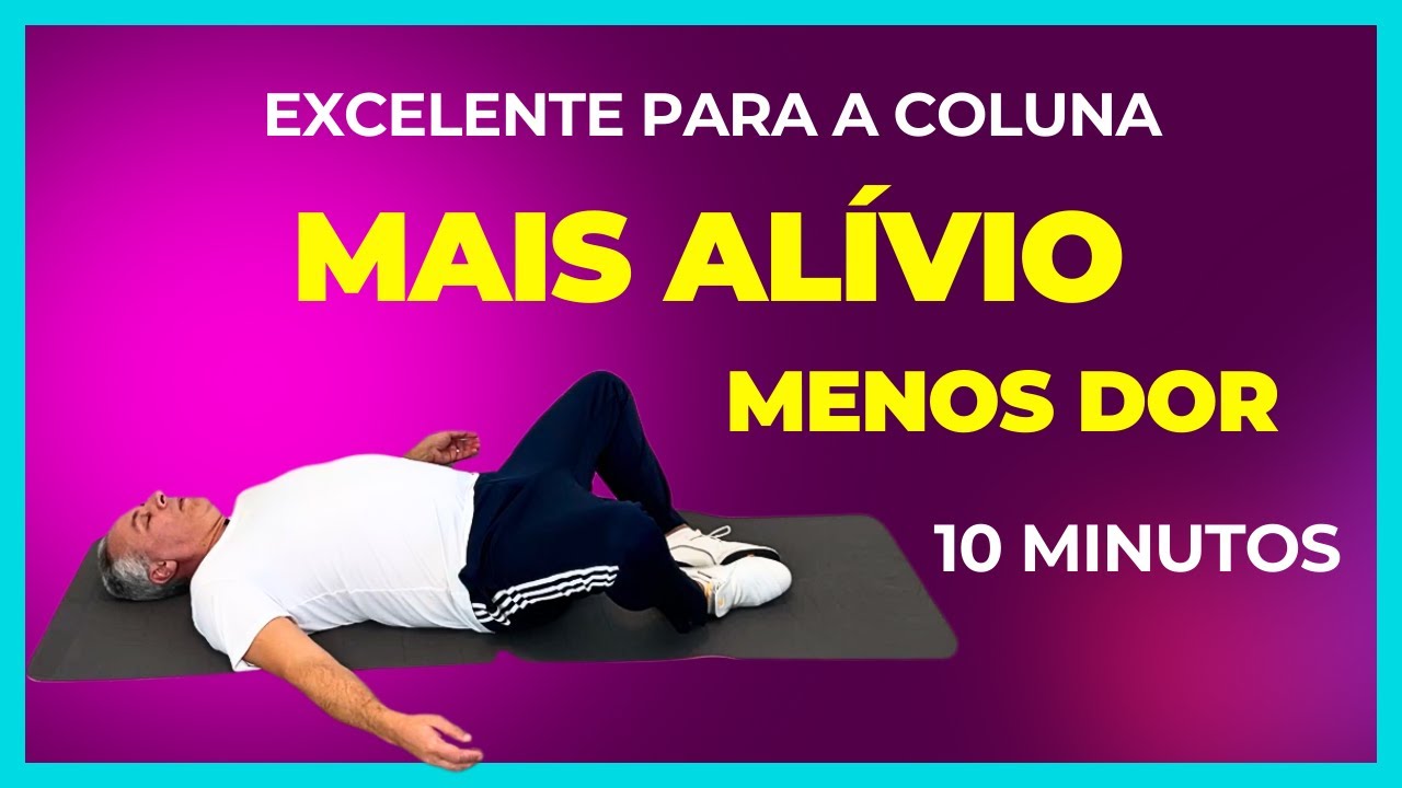 10 MINUTOS DE ALONGAMENTO PARA FICAR MELHOR DA COLUNA E DA DOR - YouTube