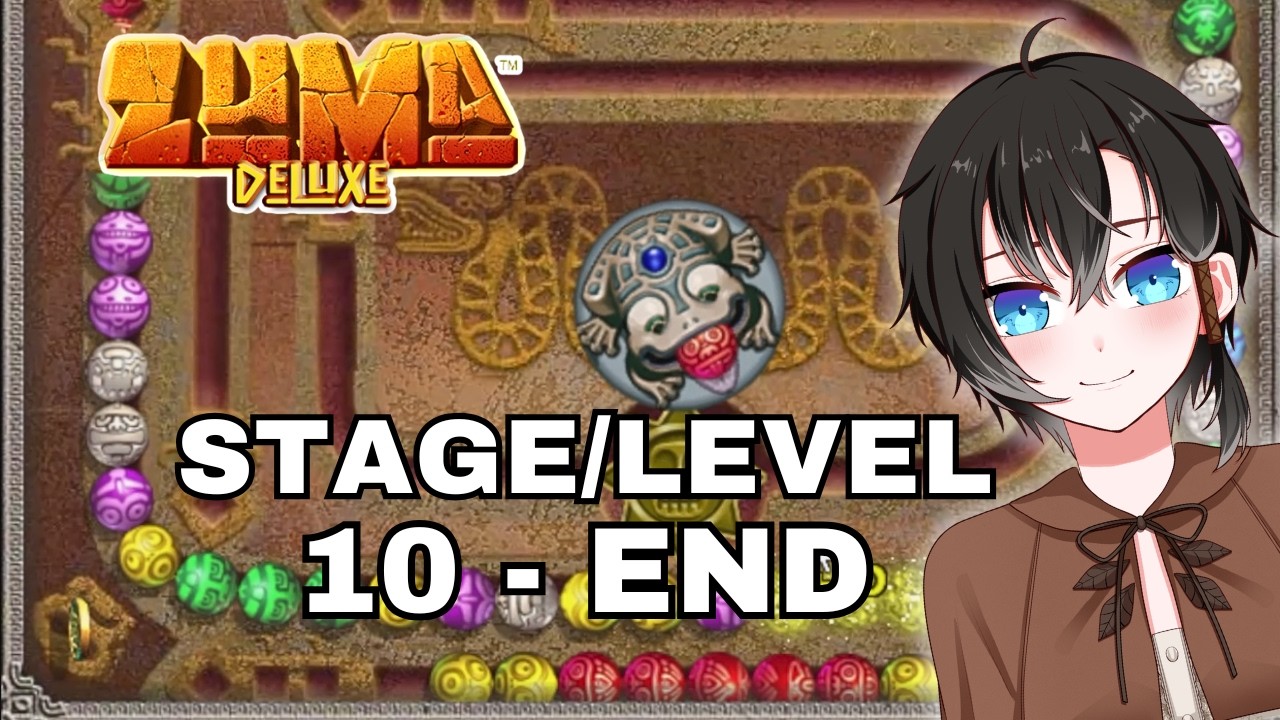 Game Nostalgia Zuma Deluxe Stage/Level 10 End | Gameplay (No Commentary ...