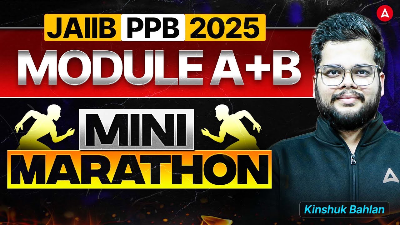 JAIIB PPB Mini Marathon | JAIIB PPB Module A+B | JAIIB PPB 2025 | By ...