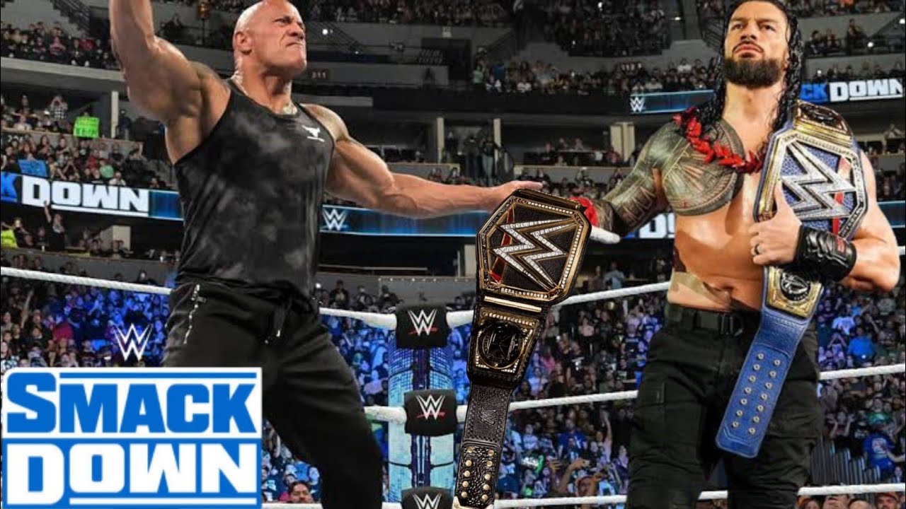 the Rock & finally brutally attack Roman Reigns & solo sikao WWE ...