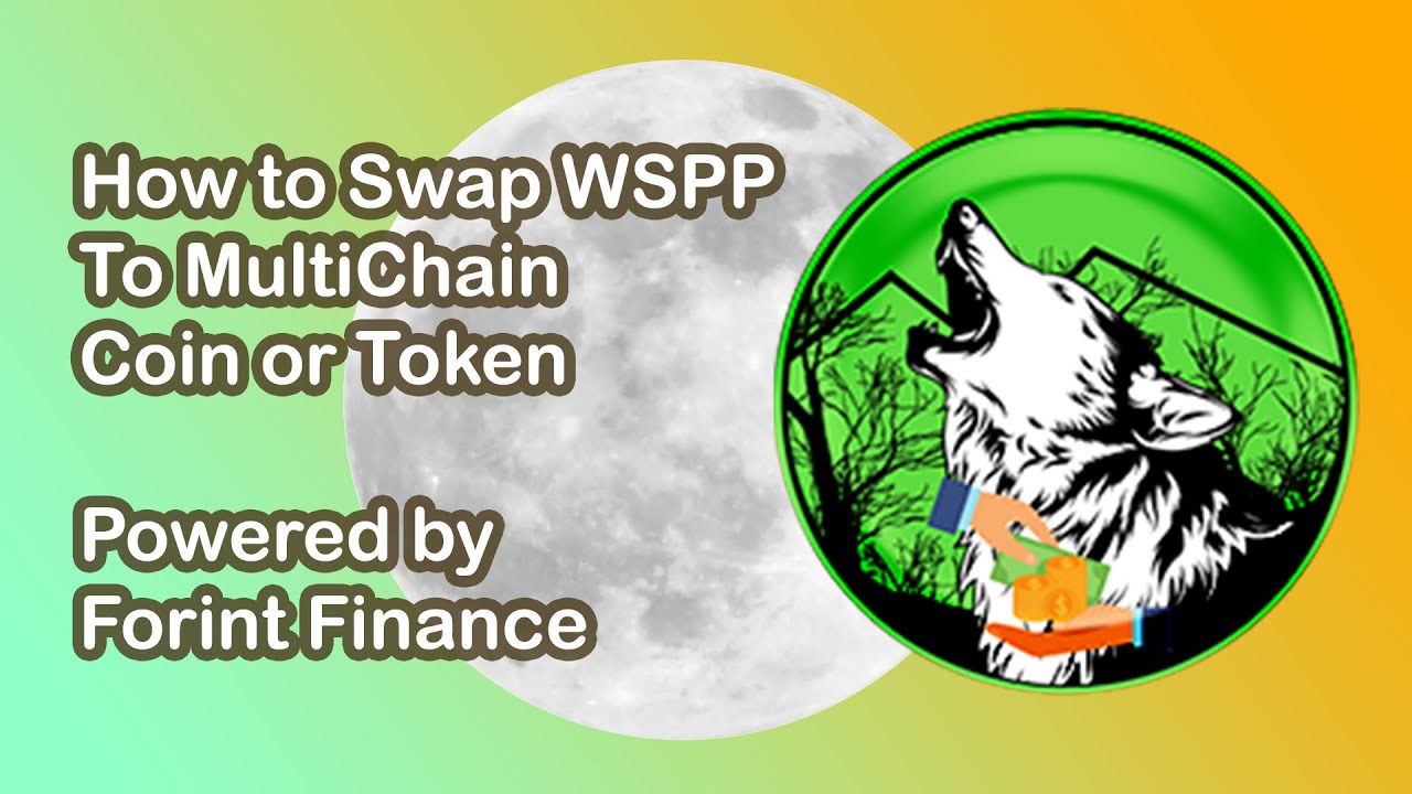 How to swap WSPP BSC to get Token/Coin another Chain. - YouTube
