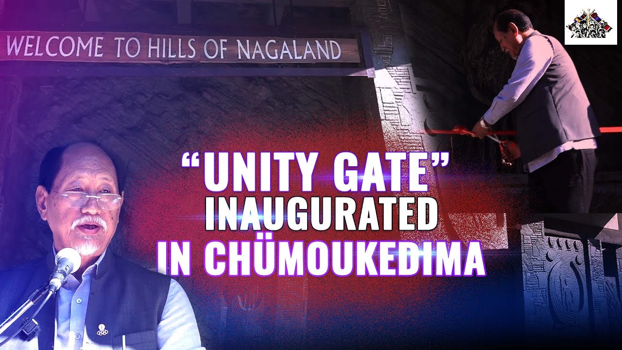 CM RIO INAUGURATES UNITY GATE AT PATKAI COLLEGE JUNCTION IN ...