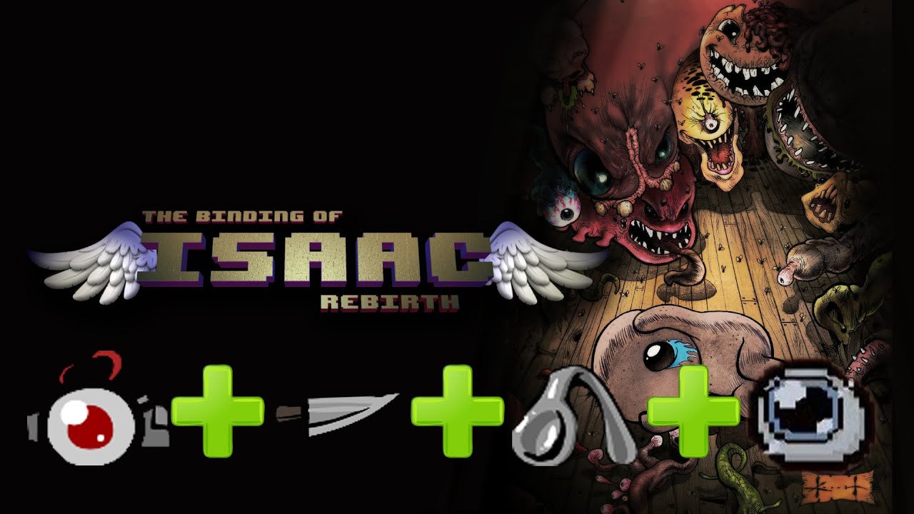 The Binding of Isaac rebirth | Op Combo! (Mom Knife + Tech 2 ...