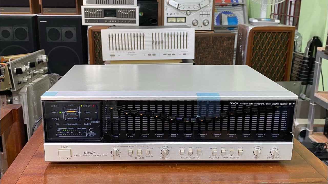 LỌC XÌ DENON DE - 70 - YouTube
