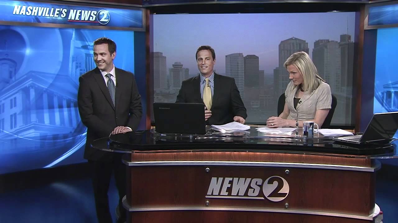 WKRN - Production Making the Anchors Sweat - YouTube