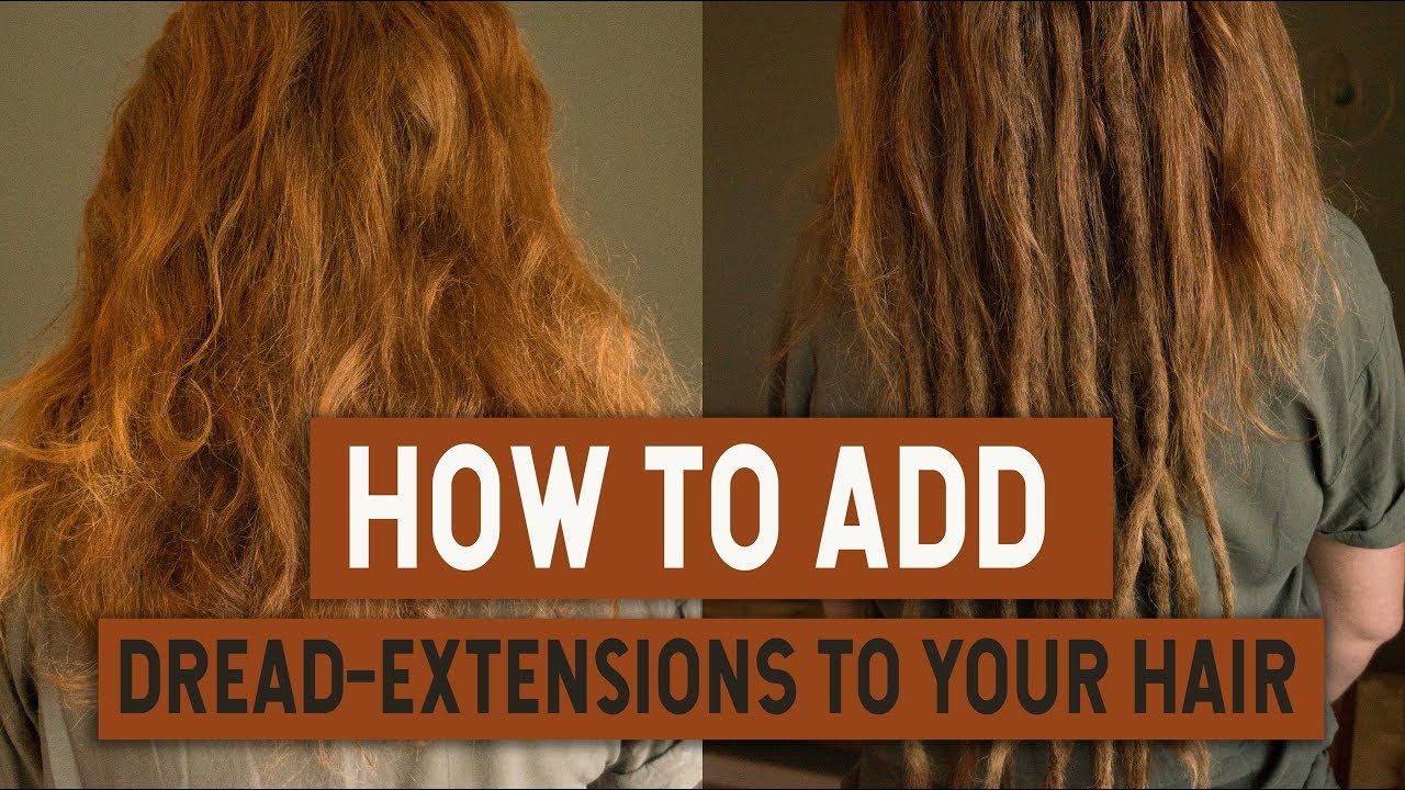 HOW TO ADD DREAD EXTENSIONS TO YOUR UNDREADED HAIR | Raw Roots ...