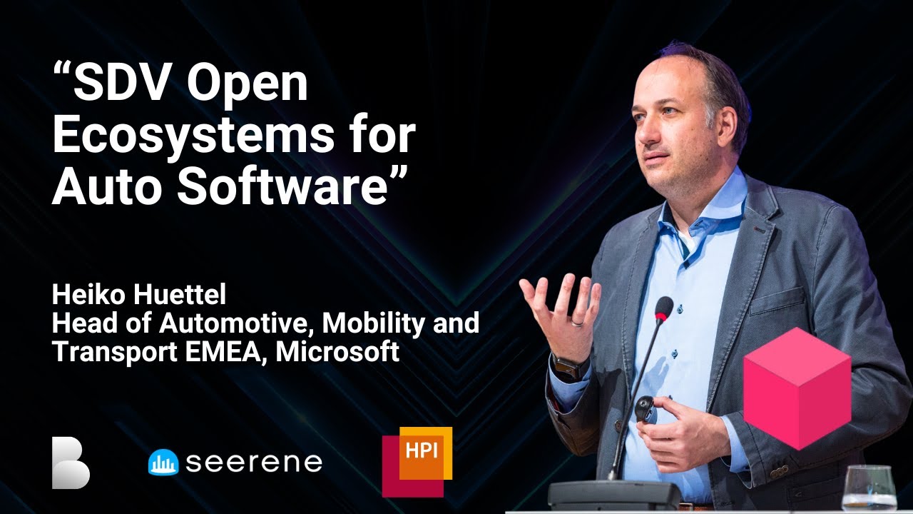 Software-Defined Vehicle Open Ecosystems for Automotive Software - YouTube