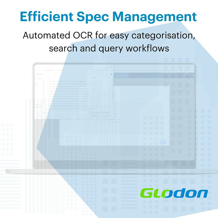 Glodon Gsite 2.0 New Feature: Streamlined Specification Management - YouTube