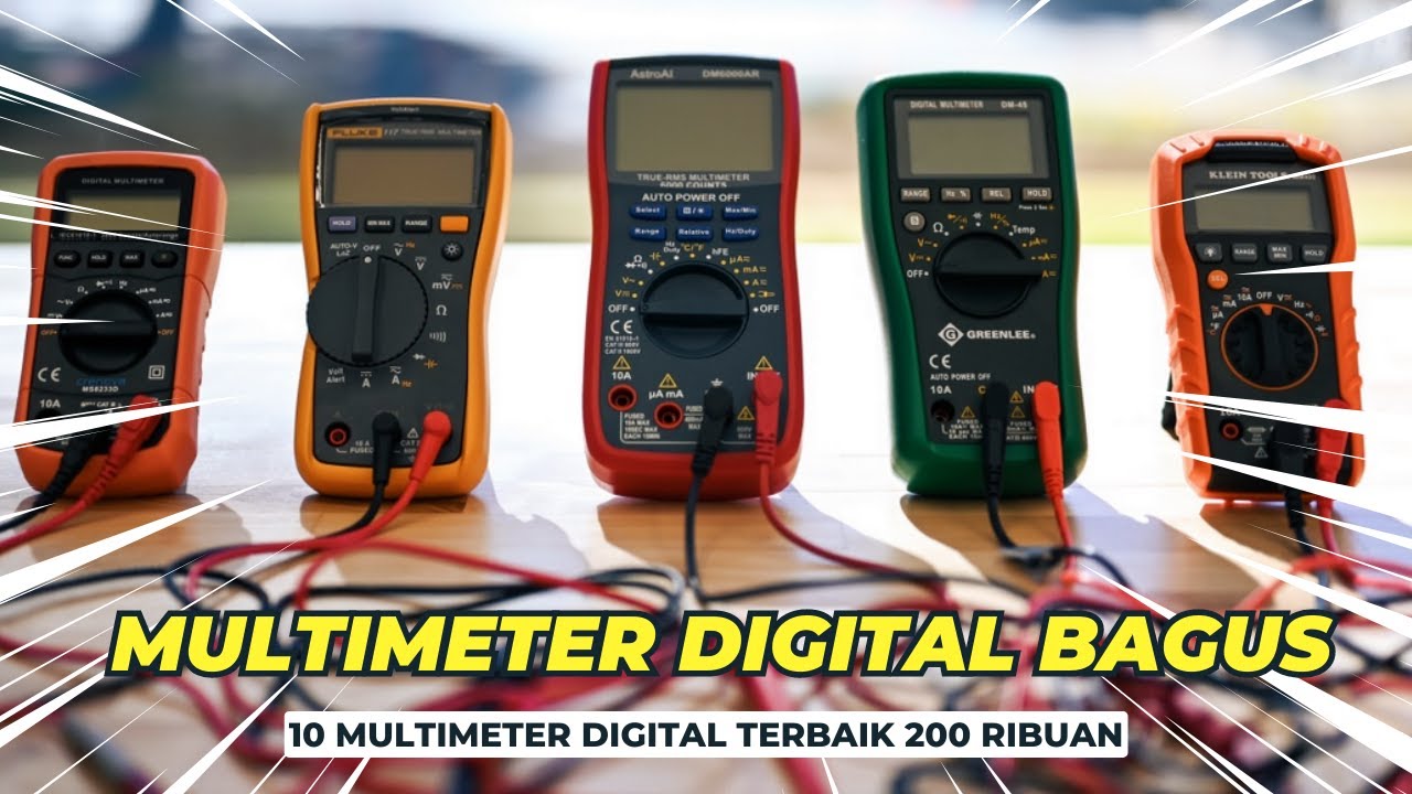 10 Rekomendasi MULTIMETER DIGITAL Murah TERBAIK 2023 | Akurasi Tinggi ...