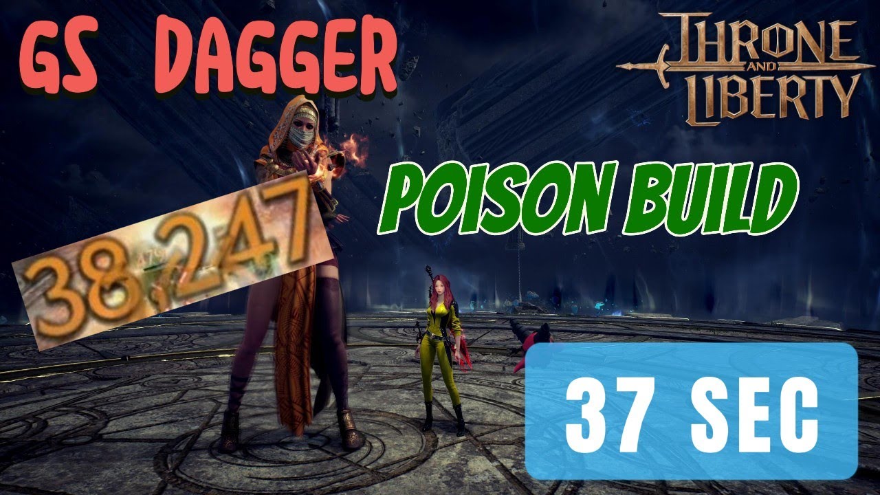 Throne and Liberty GS Dagger Poison Build : Gate of Infinity ...
