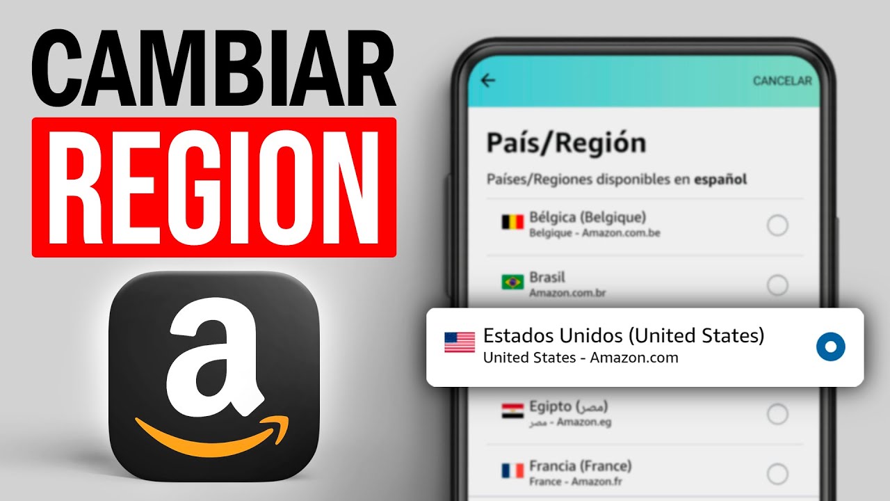 Cómo Cambiar la Región de AMAZON en Minutos! - YouTube