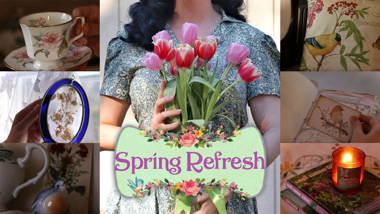 5 Spring Home Decorating Ideas | Simple Cottagecore Decor🌷🕊️ - YouTube