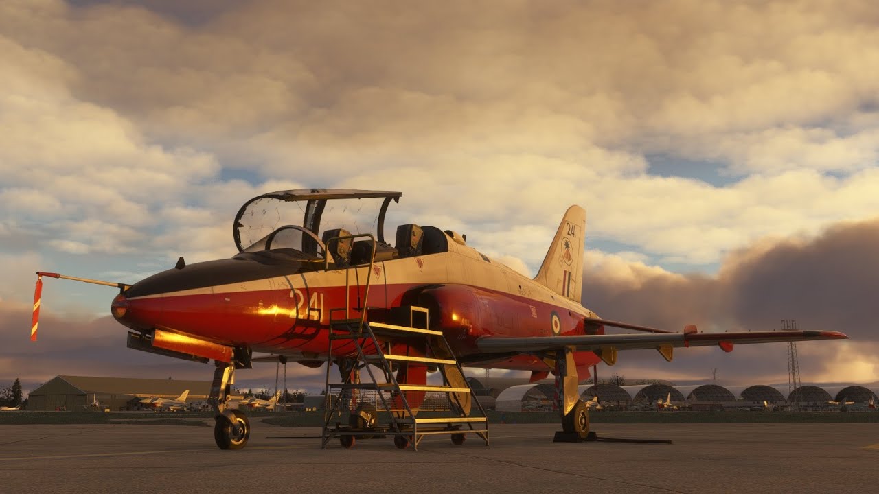 Livestream first look at the JustFlight BAE Systems Hawk T1A in ...