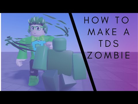 How to make a tds zombie in Roblox Studio! | Roblox Studio | FadTrex ...