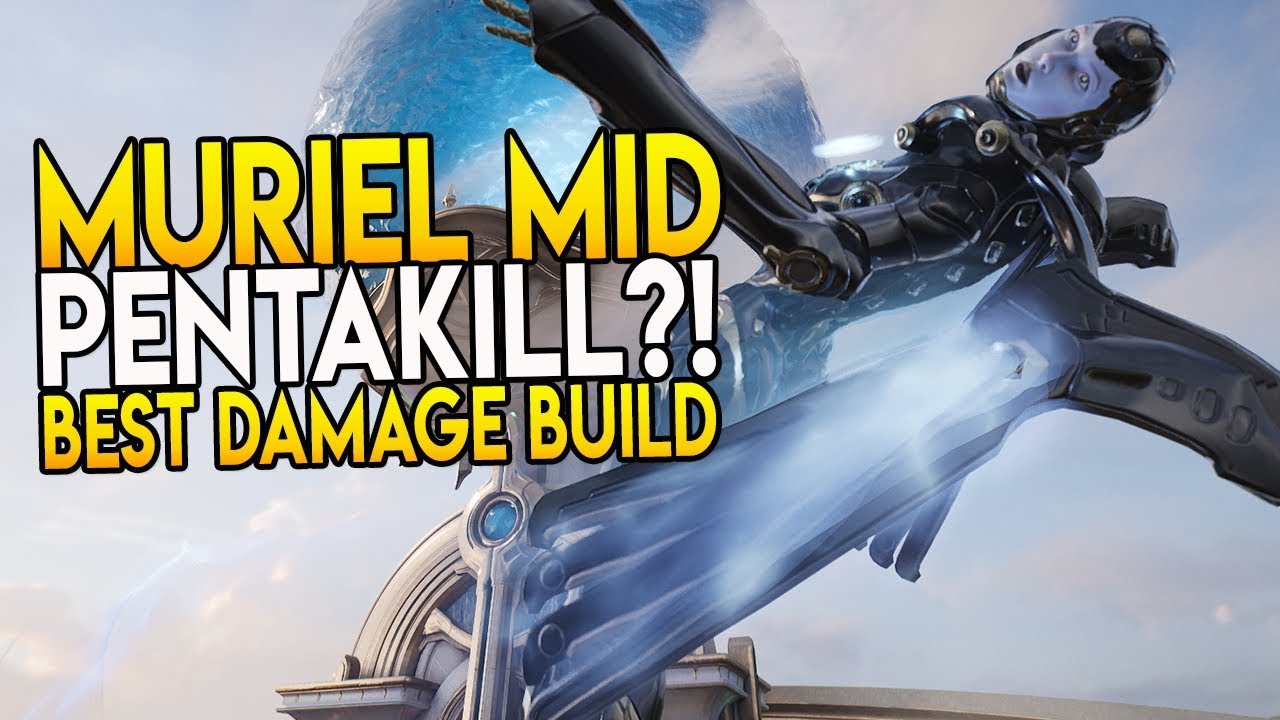 Paragon Muriel Mid Lane Gameplay "PENTAKILL?! SUPER BUFF!" DAMAGE ...