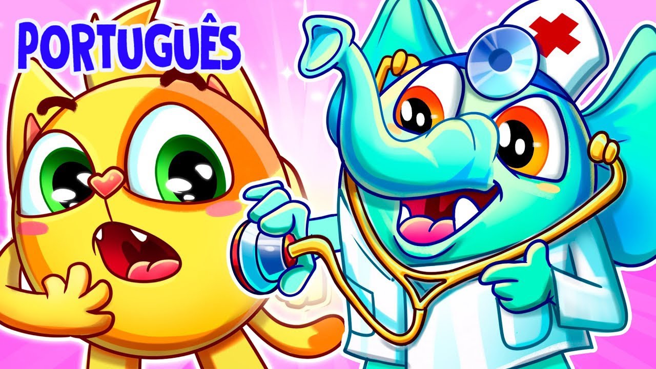 Canção "O Doutor Vai Chegar" 😍 😻🐨🐰🦁 Canções E Rimas Infantis, Por Baby ...