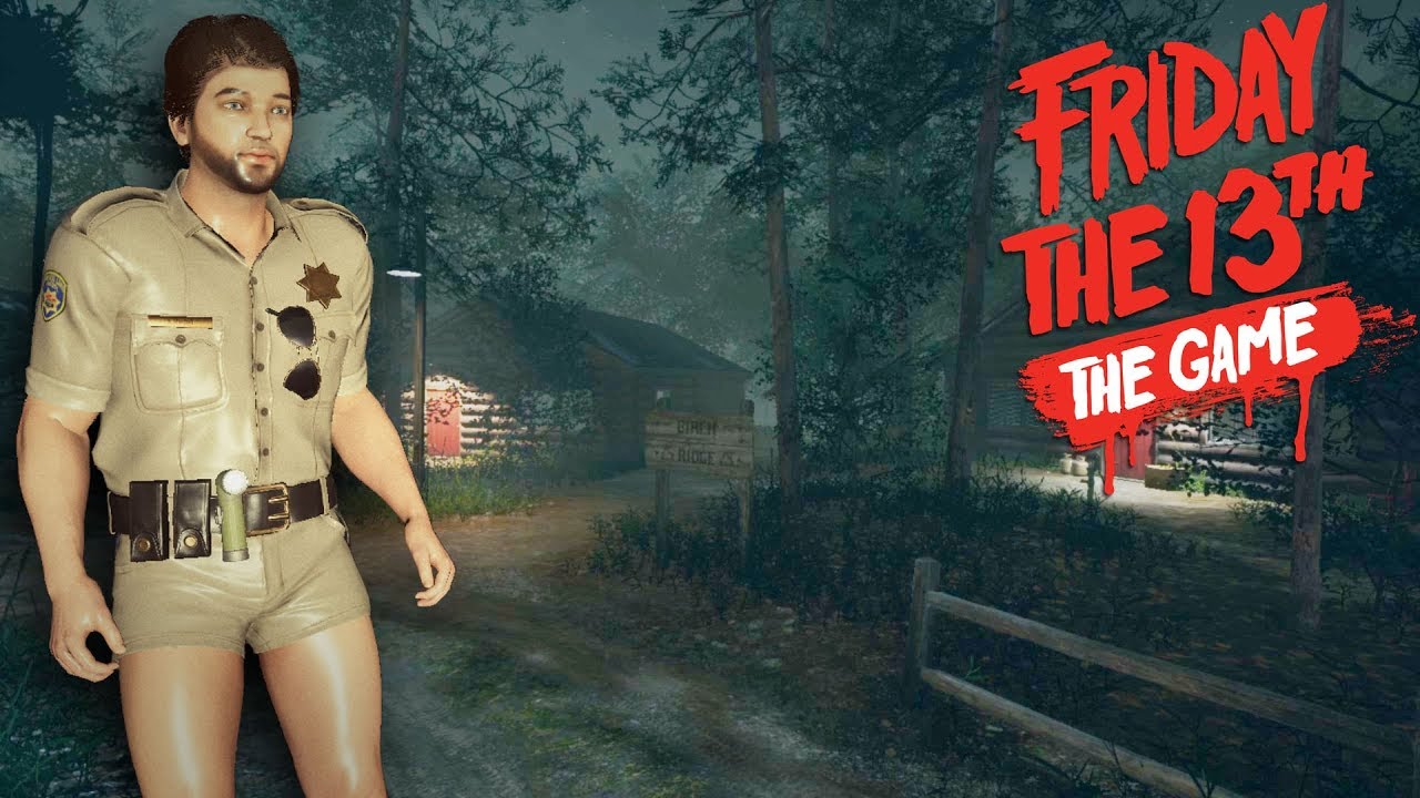 Sexy Cop Kenny Riedell does it all - Friday the 13th: The Game [1440p ...