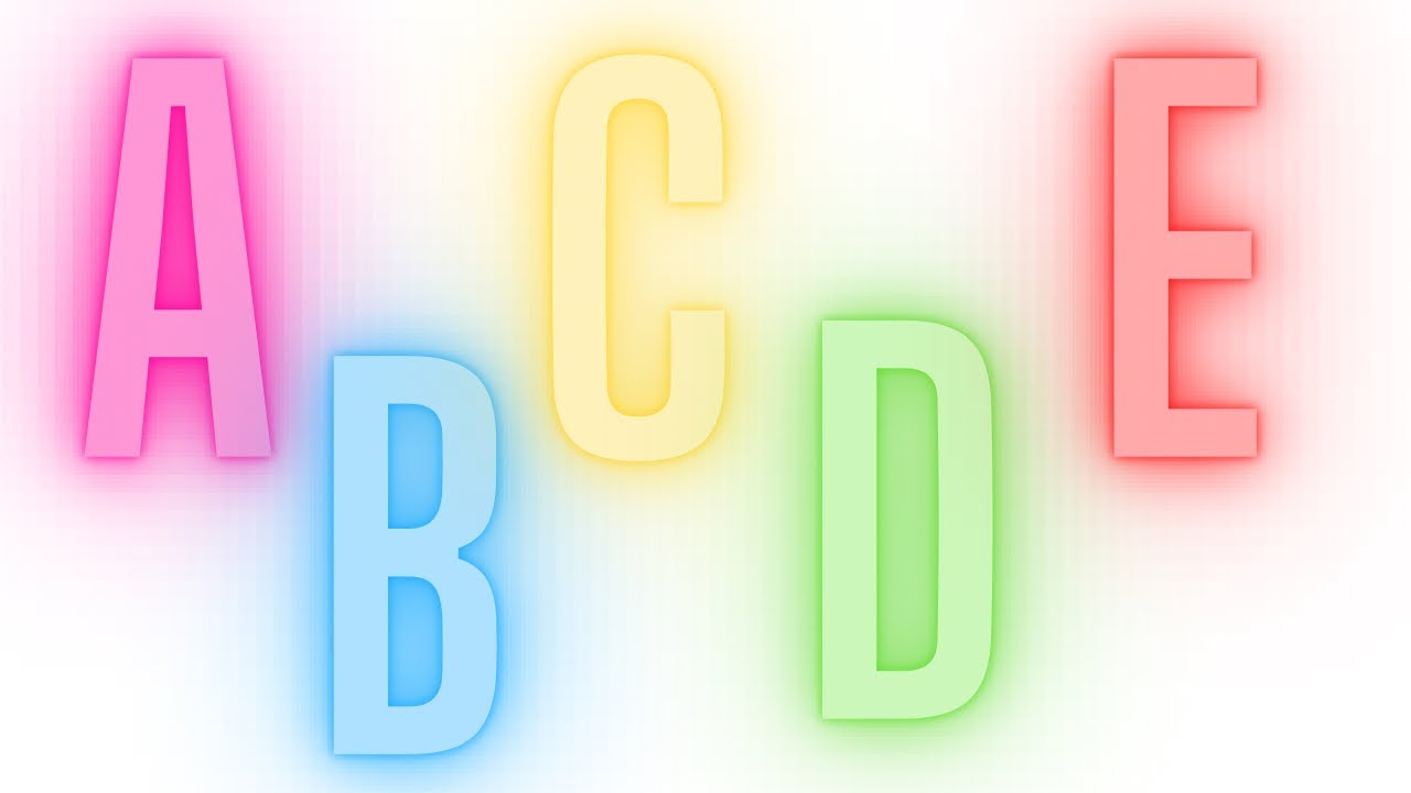 ABCDE / ALPHABETS / just kids - YouTube