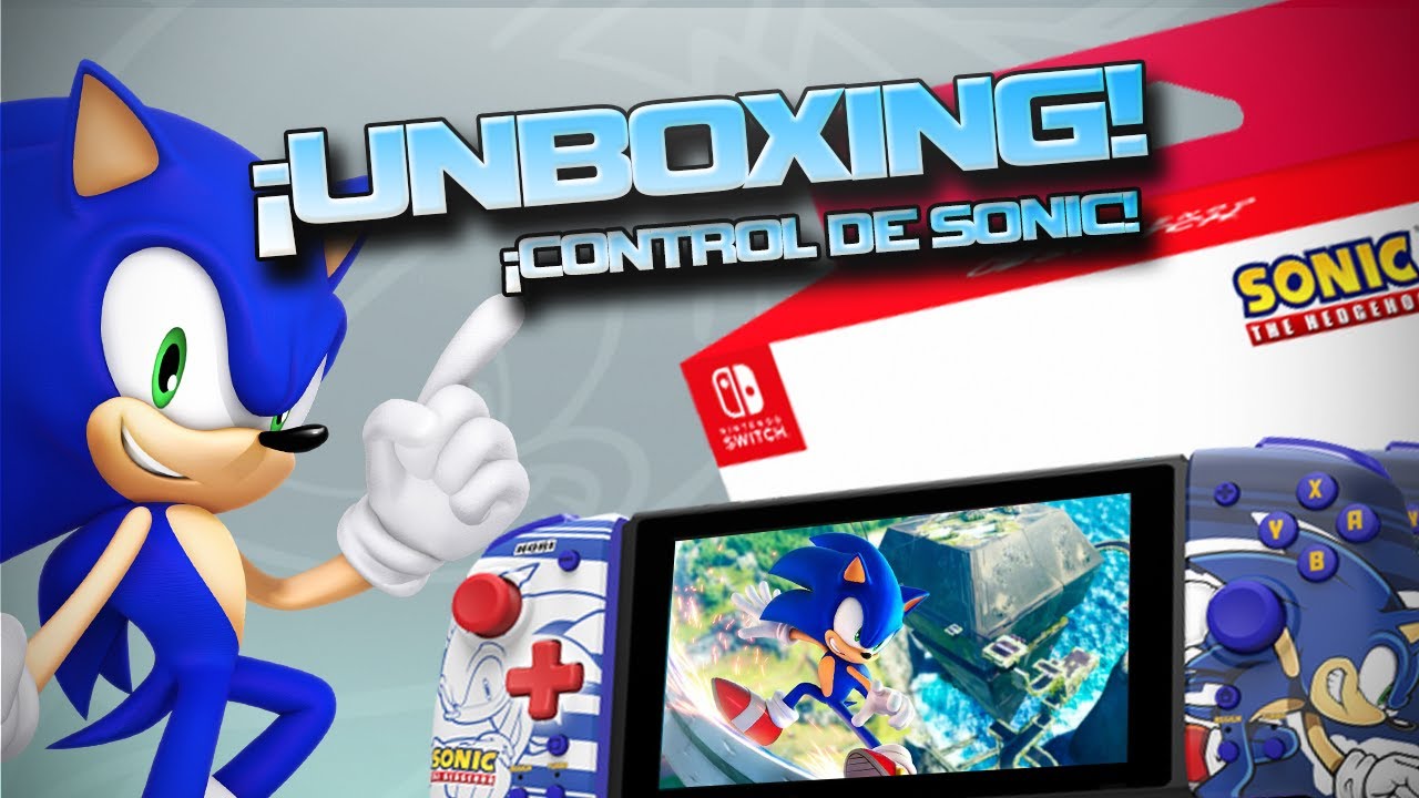 ¡Unboxing! - Nintendo Switch Joy-Cons edicion de SONIC - YouTube