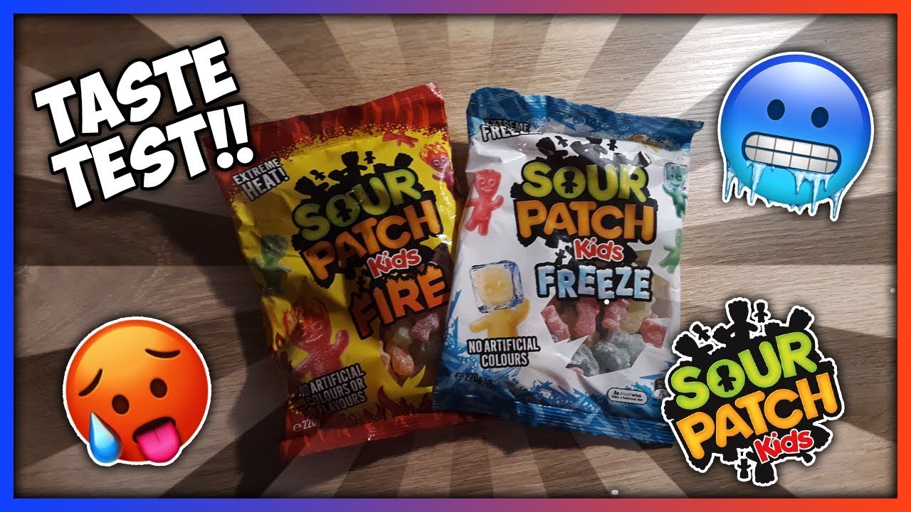 Sour Patch Kids Fire & Freeze Taste Test & Review!! So Tasty!! - YouTube