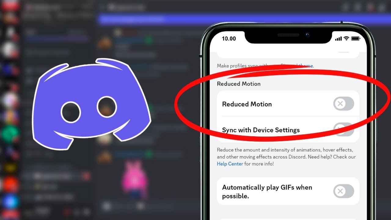 HOW TO REDUCE ANIMATIONS ON DISCORD - YouTube