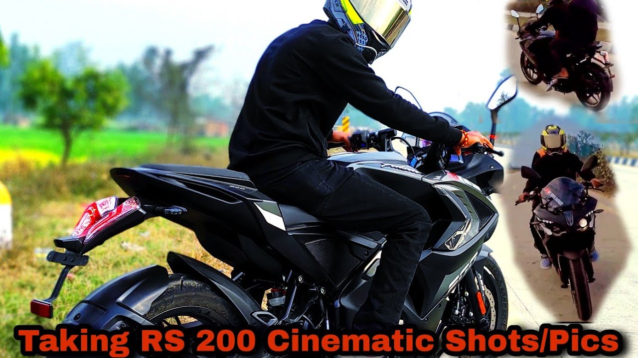 Taking RS 200 Cinematic Shots/Pics 🥰🥰#rs200 - YouTube