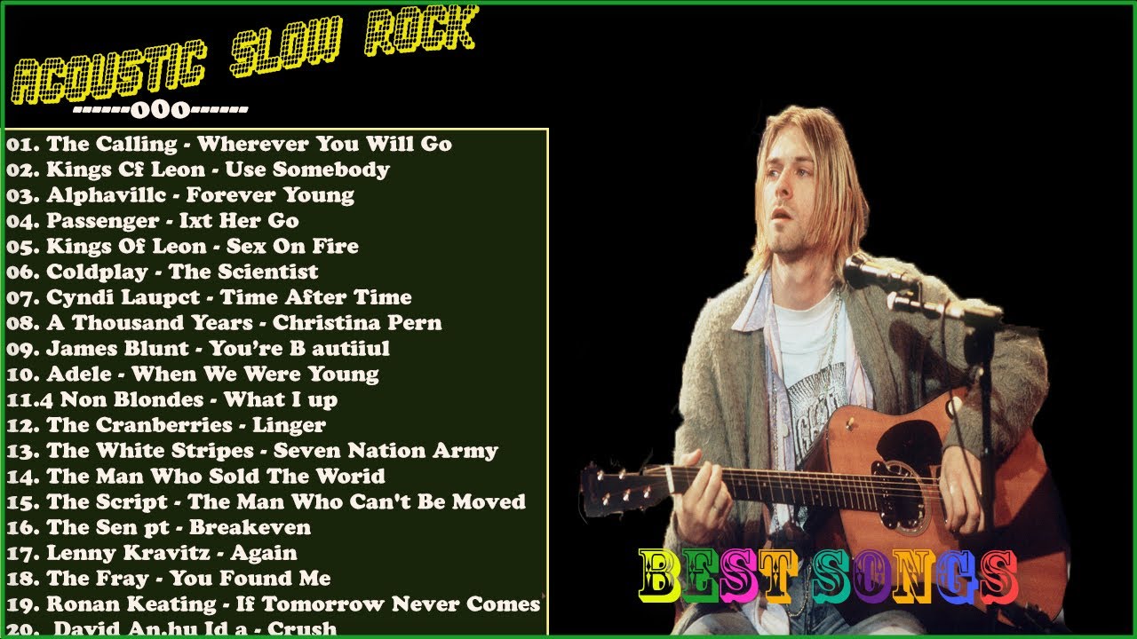 Acoustic Slow Rock - Alternative Rock 2020 - YouTube