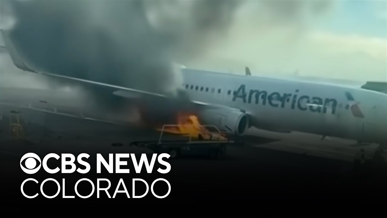 American Airlines passenger describes scramble to get off plane after ...