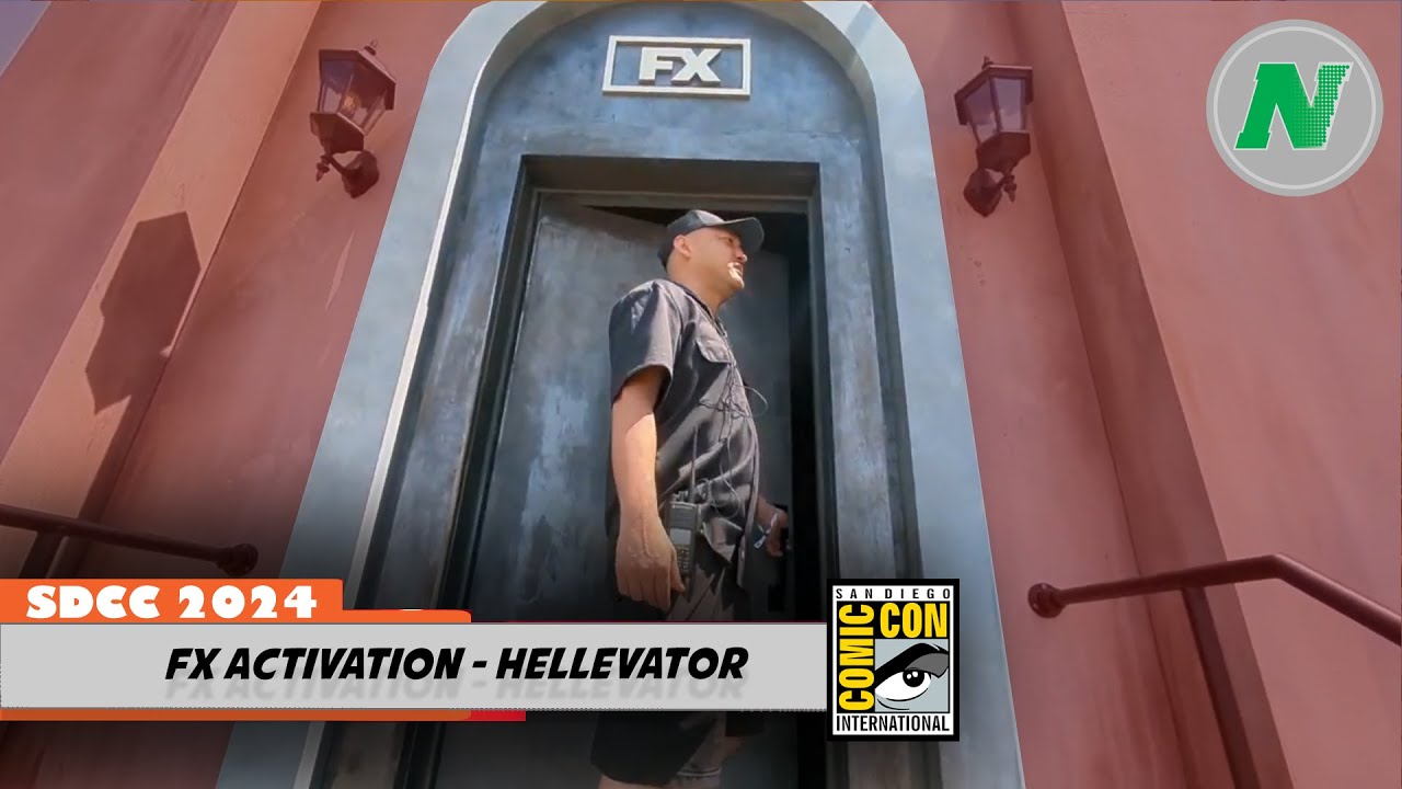Check Out The FX Zone’s Hellevator During SDCC 2024! - YouTube