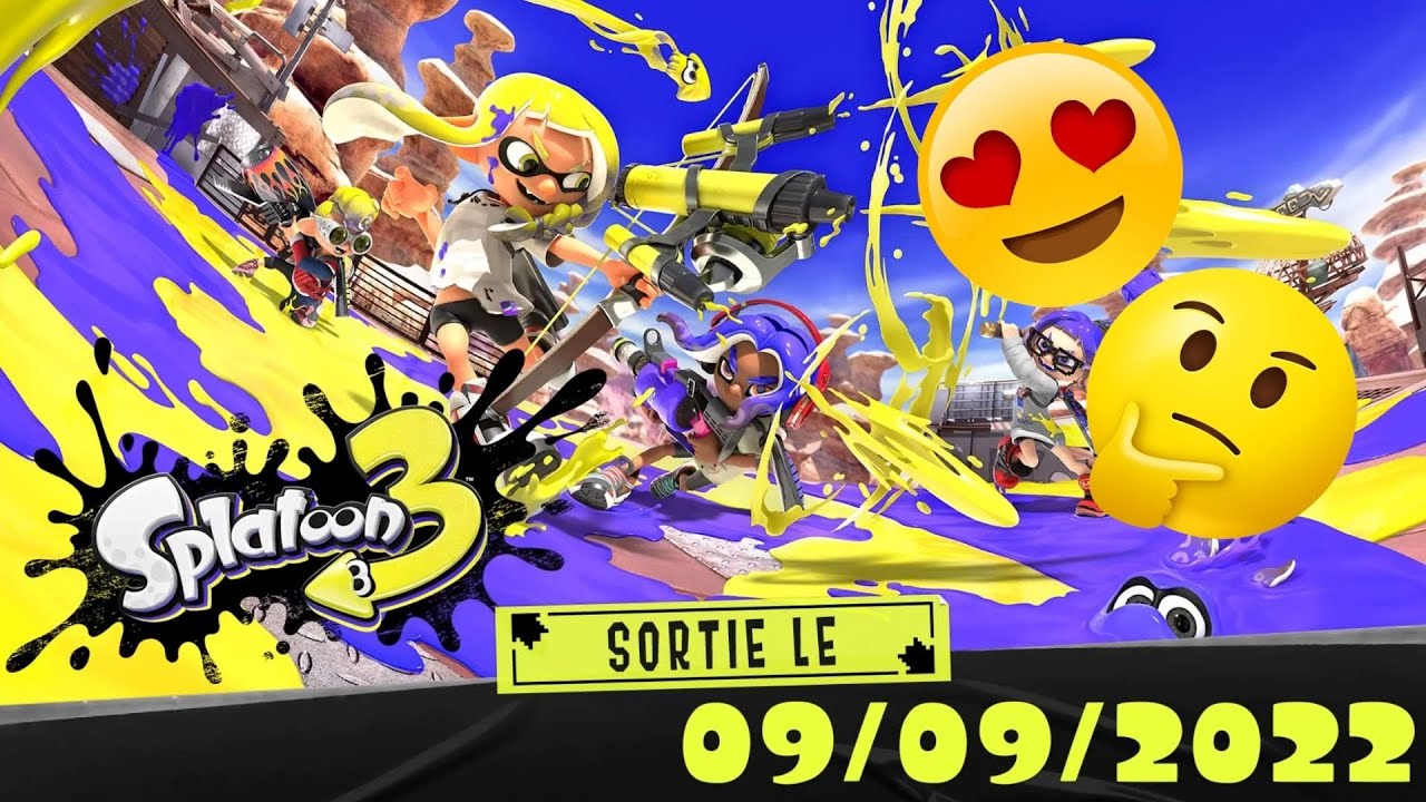 Retour sur les premières images de Splatoon 3 + match pro Splatoon 2 ...