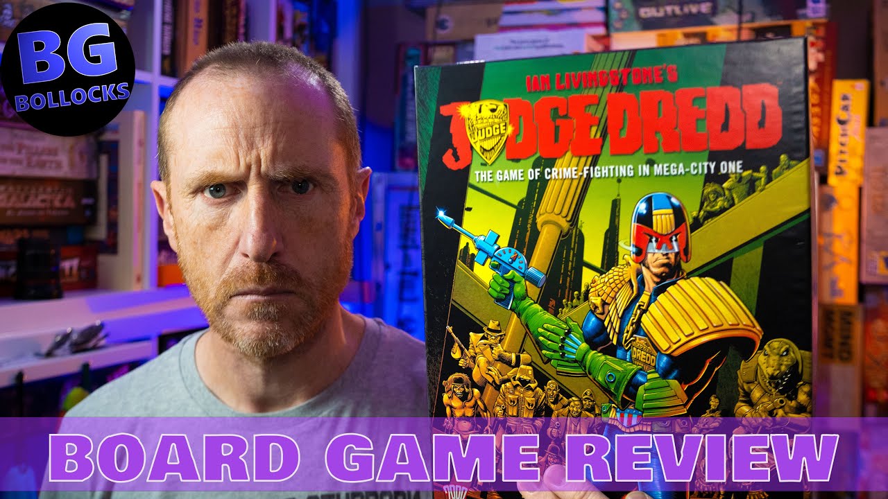 Judge Dredd Board Game Review - Still Worth It? - YouTube