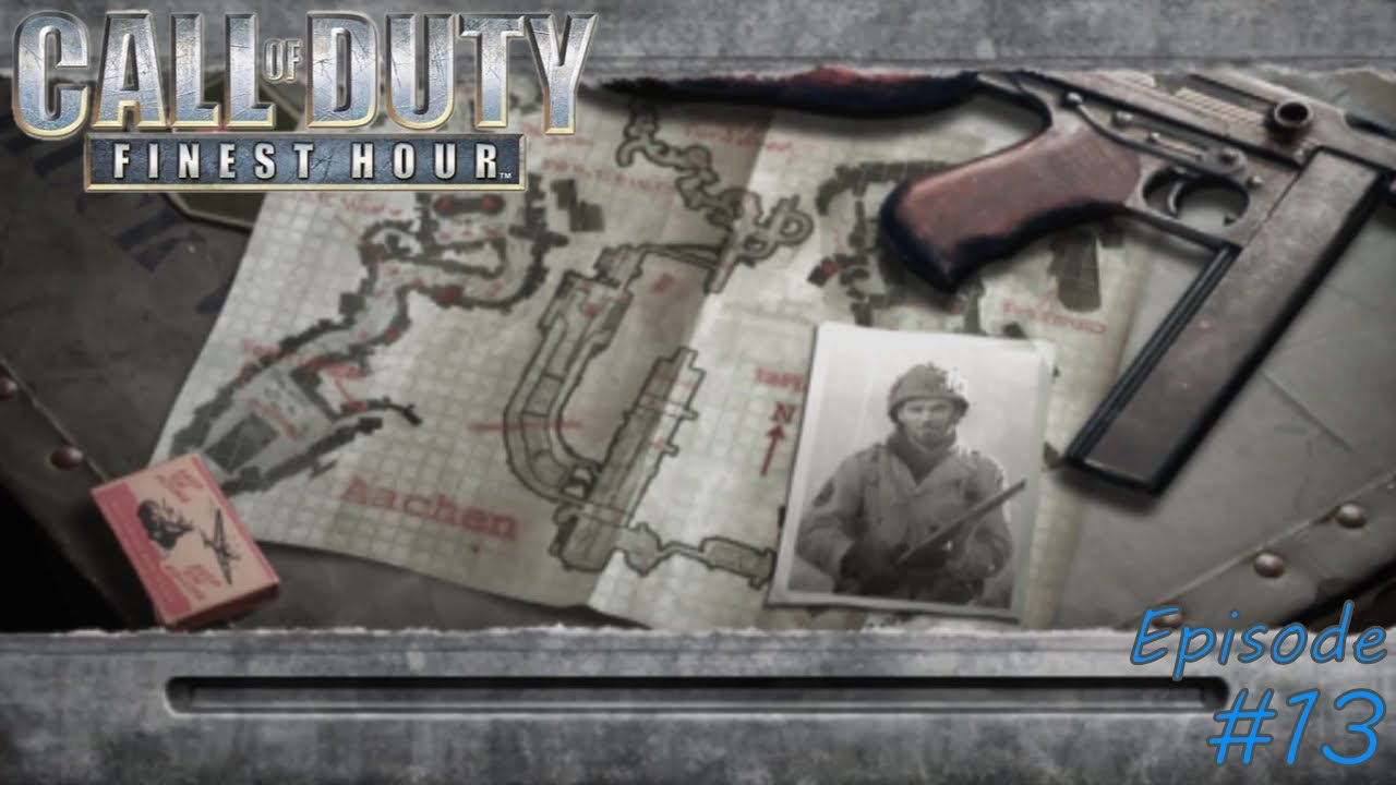 Call Of Duty Finest Hour - Mission 13 - First City To Fall - YouTube