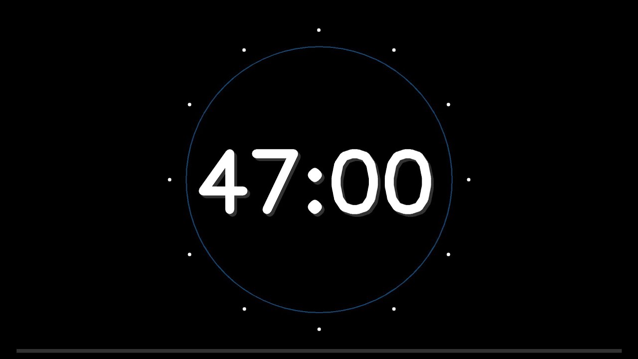 47 Minute Timer | Study Challange - YouTube
