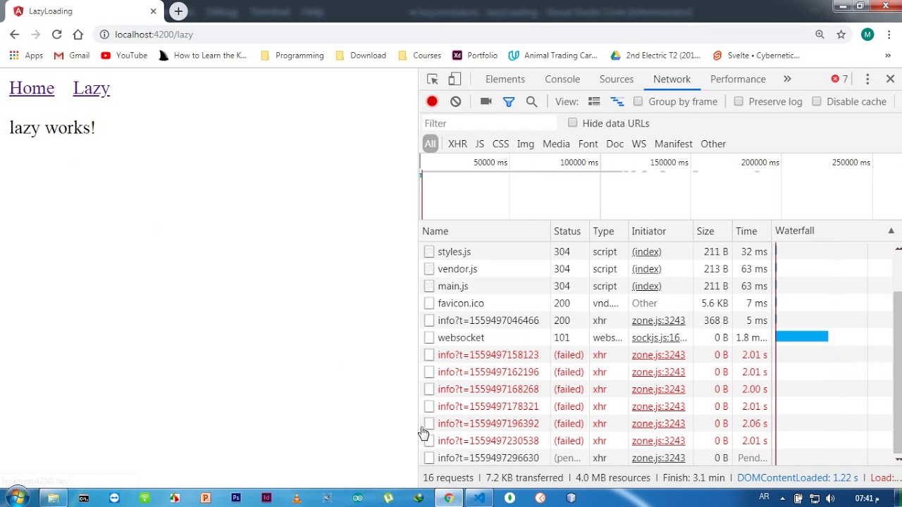 [Arabic] Angular 7 #34- Lazy Loading - انجولار 7 - YouTube