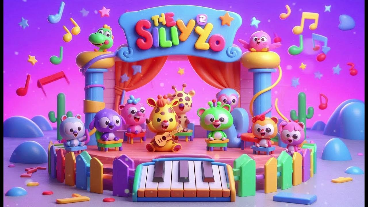 The Silly Zoo : Zany Zoo Adventures | Cartoon Nursery Kids Songs - YouTube