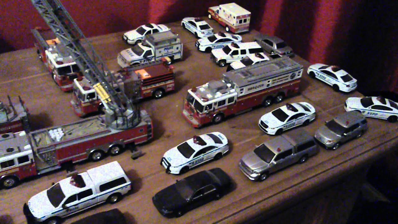Code 3 Collectibles ,Greenlight ,Kitbash NYPD AND FDNY. - YouTube