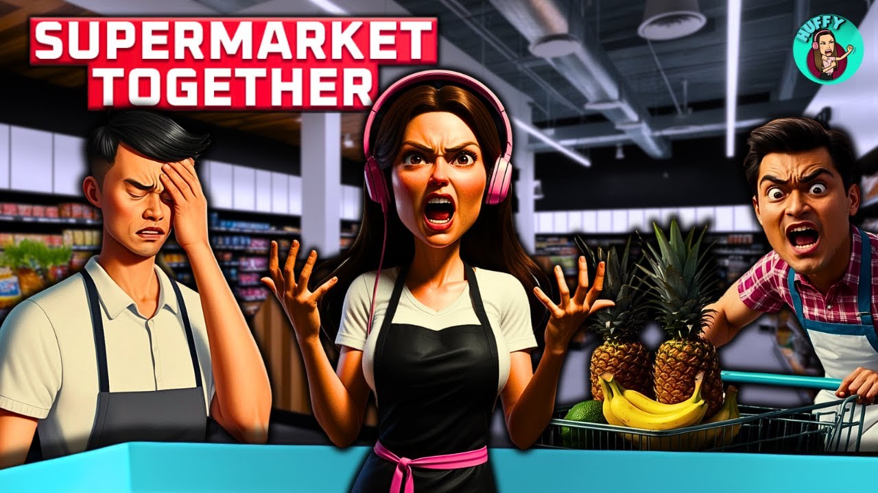 The Craziest Stream Ever with This NEW Supermarket Game ...