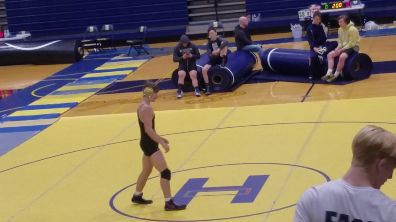 Hedgesville Duals: Jared Barnhart vs Loudan Valley - YouTube