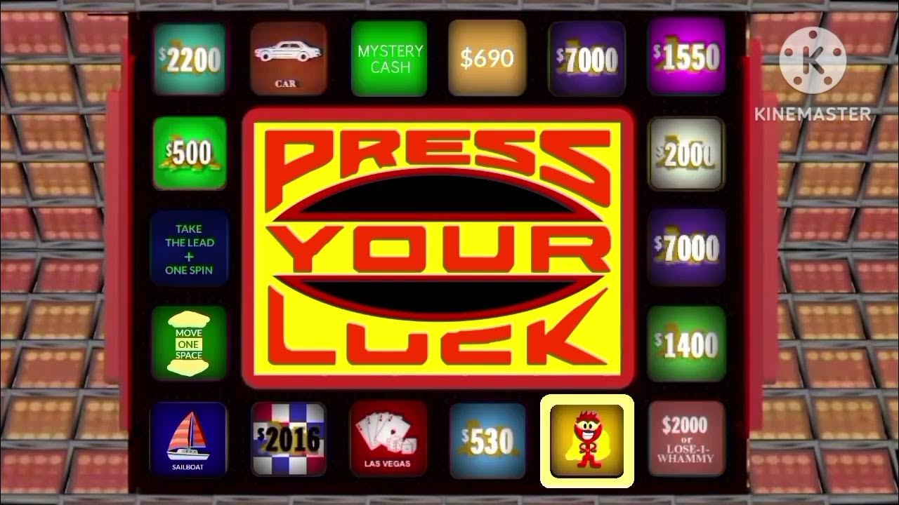 Press Your Luck Board Template - YouTube