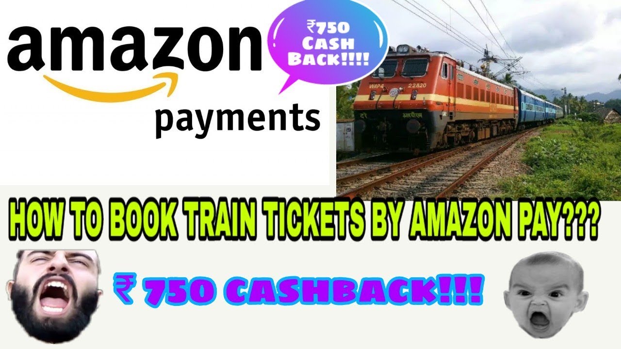Amazon pay द्वारा ट्रेन टिकट कैसे बुक करें !!! How to book Train ticket ...