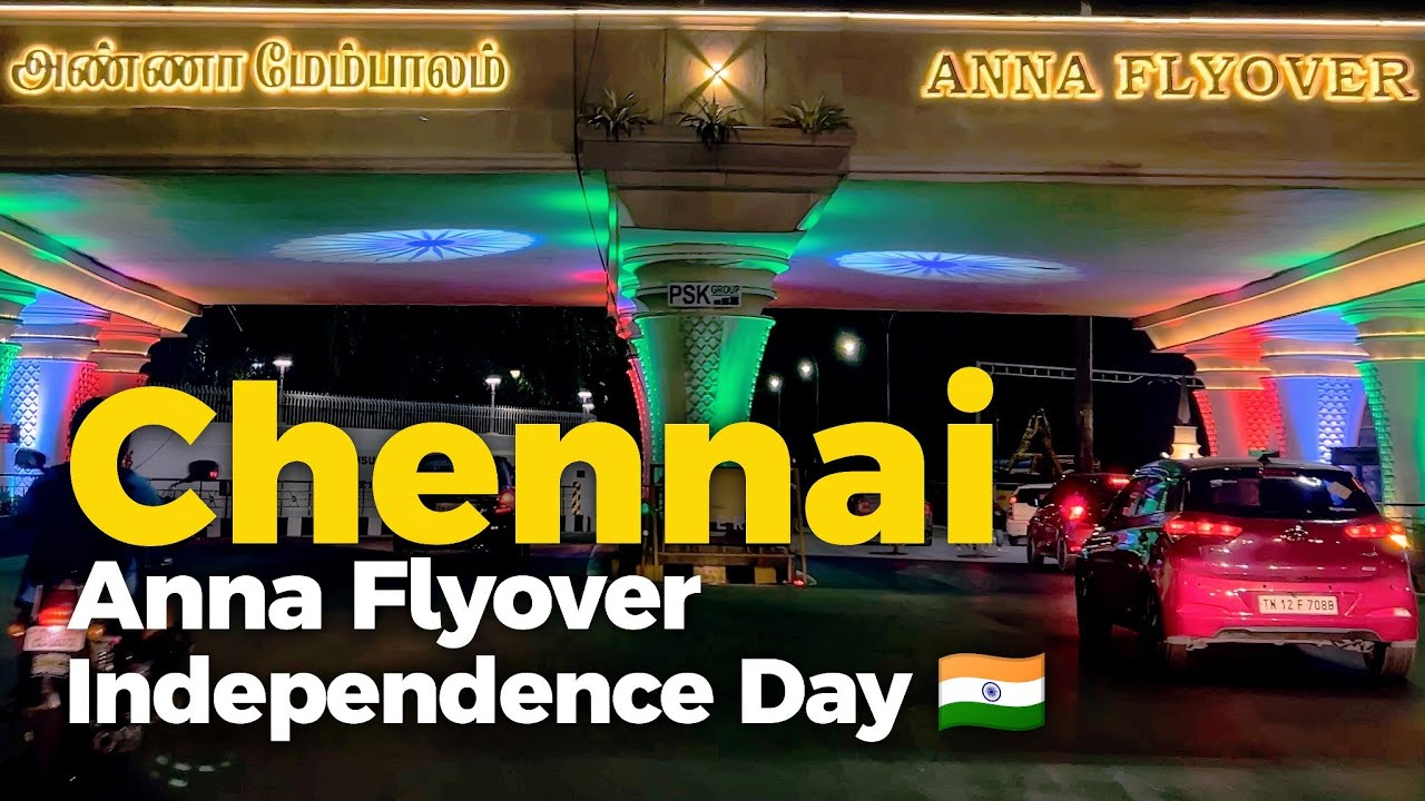Anna Flyover Night Drive in 4K 🌛🌃| Around Gemini Bridge - YouTube